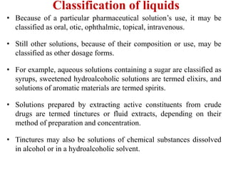 6b manufacture of liquid dosageforms | PPTX