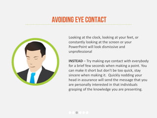 Avoiding Eye Contact Body Language