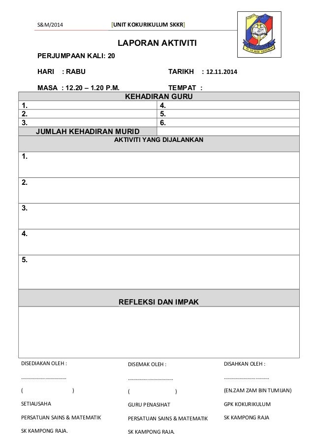 Contoh Borang Laporan Kemalangan Di Tempat Kerja - Riset Contoh Borang Laporan Kemalangan Di Tempat Kerja - Riset