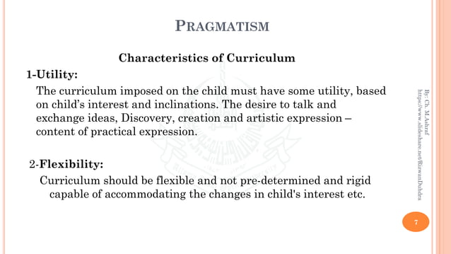 PRAGMATISM in Philosophy of Education | PDF