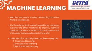 The 6 branches of artificial intelligence | PPTX