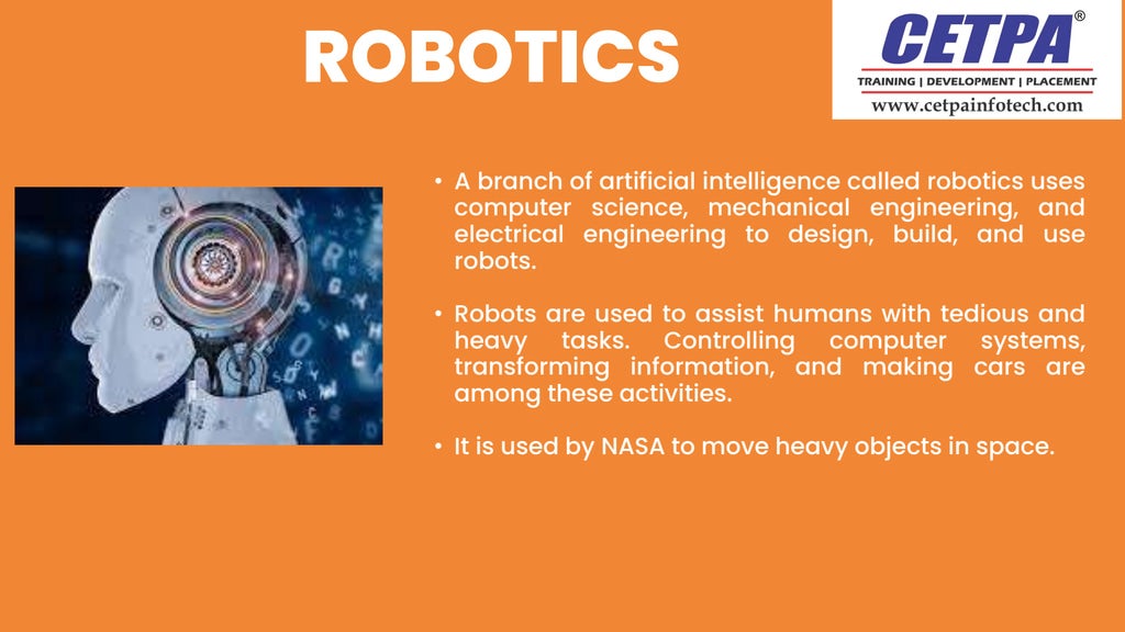 The 6 branches of artificial intelligence | PPTX