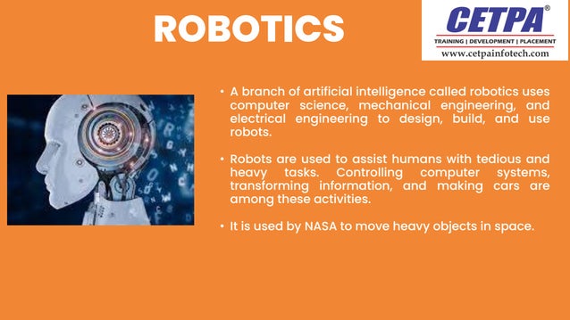 The 6 branches of artificial intelligence | PPTX