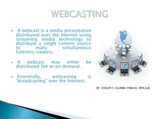 6 broadcasting methods | PPTX