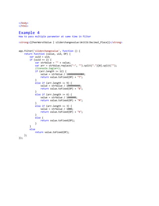 Built in filters | PDF