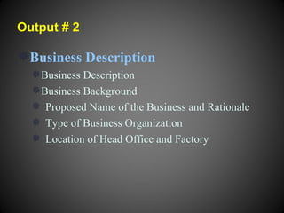 6 business plan development business description | PPT | Business ...