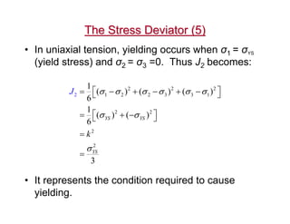 6b_Yield-failure criteria. give the overview of material with graph | PDF