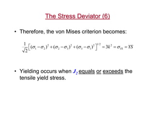 6b_Yield-failure criteria. give the overview of material with graph | PDF