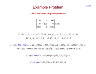 6b_Yield-failure criteria. give the overview of material with graph | PDF