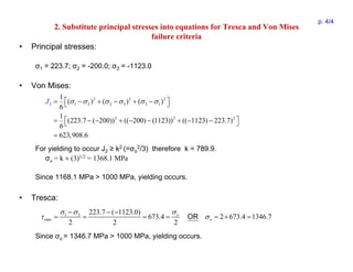6b_Yield-failure criteria. give the overview of material with graph | PDF