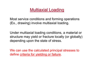 6b_Yield-failure criteria. give the overview of material with graph | PDF