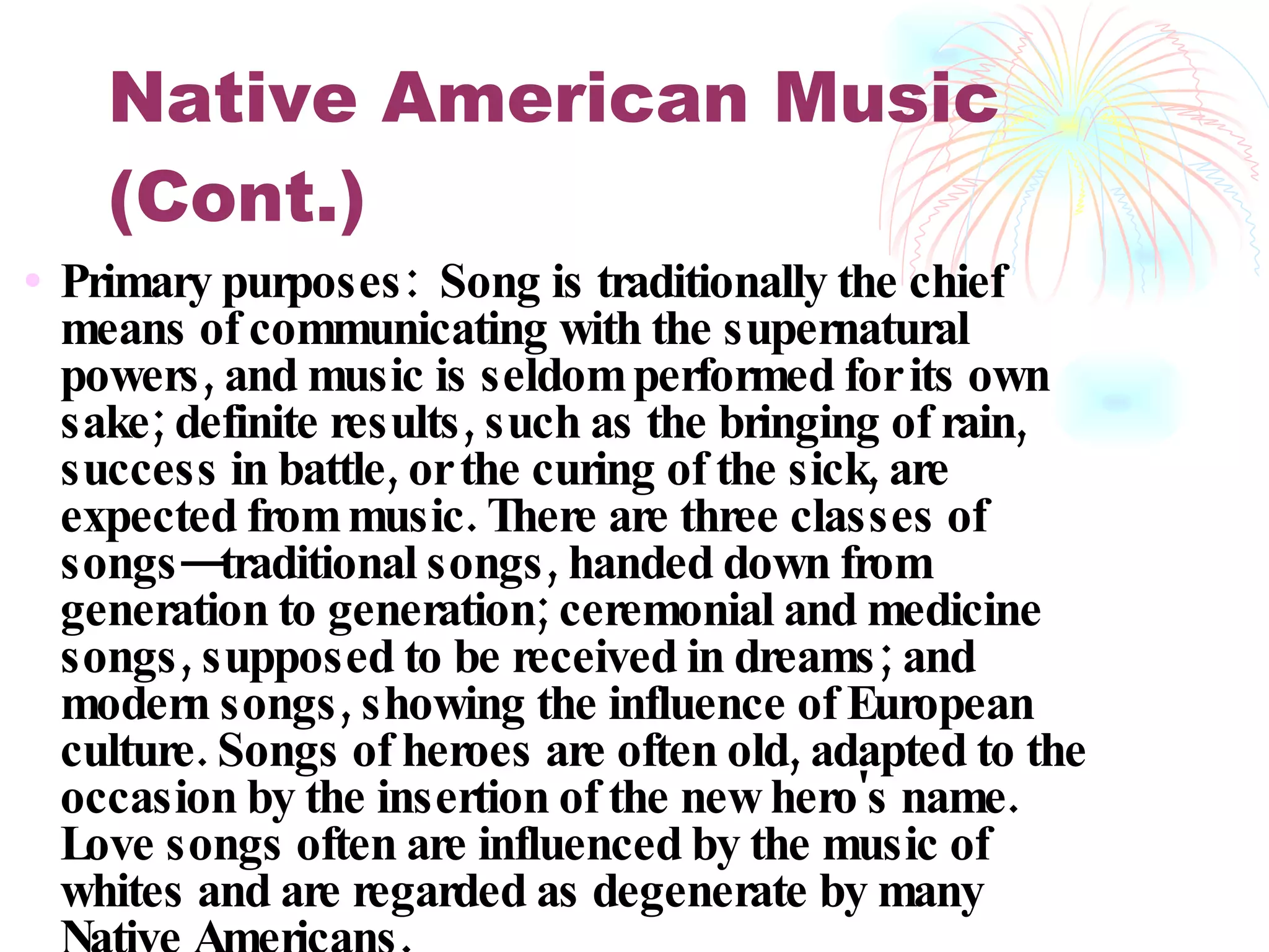 6 C. Cajun And Native American Music | PPT