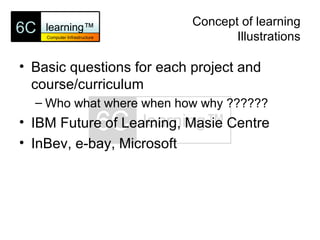 6C learning framework introduction | PPT