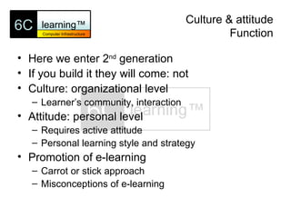 6C learning framework introduction | PPT | Education industry | Industries