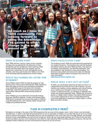 TASSBR16 | PDF | College Education | Education