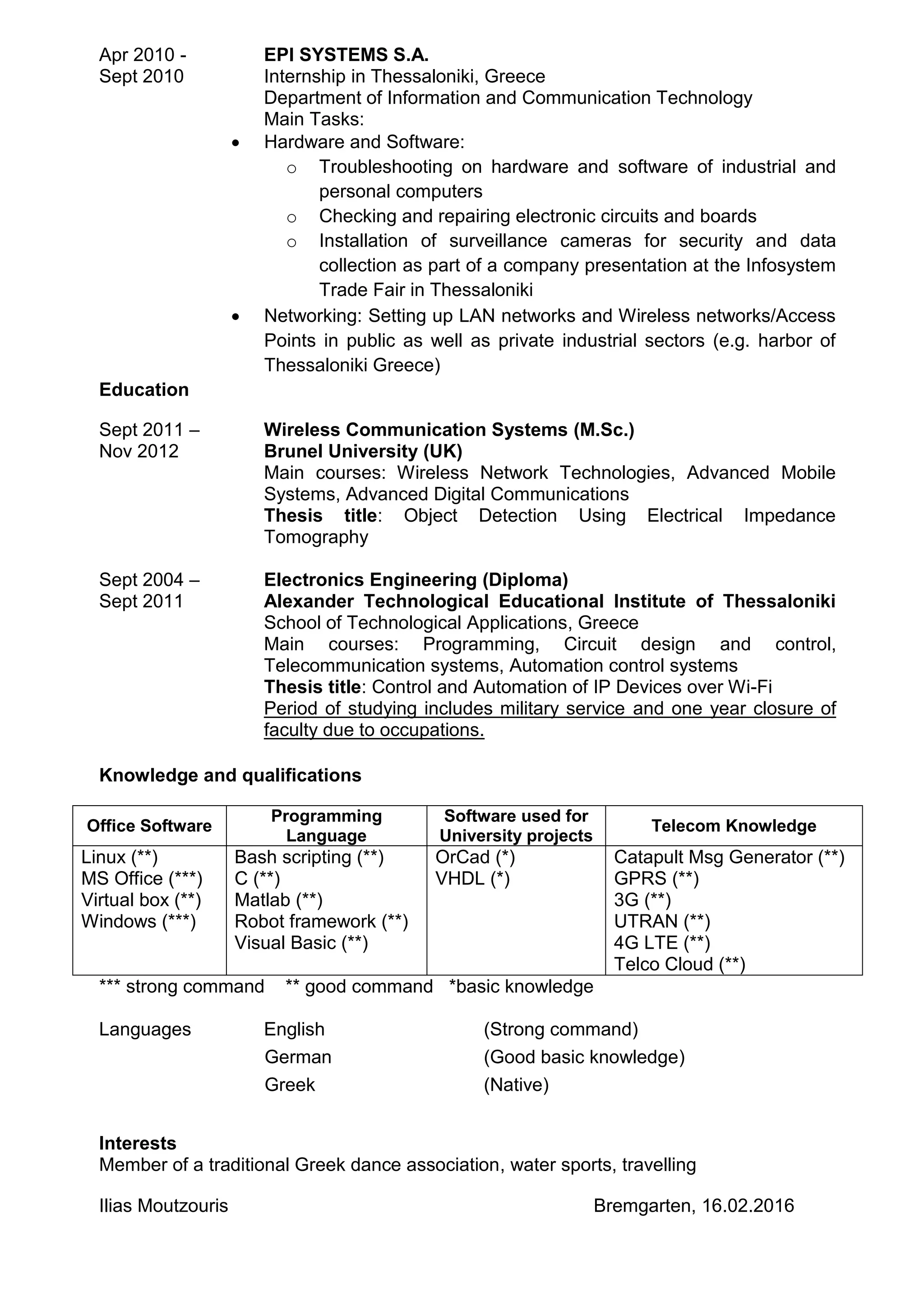 CV_Ilias_Moutzouris | PDF