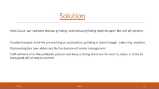 Project Presentation PQM | PPTX