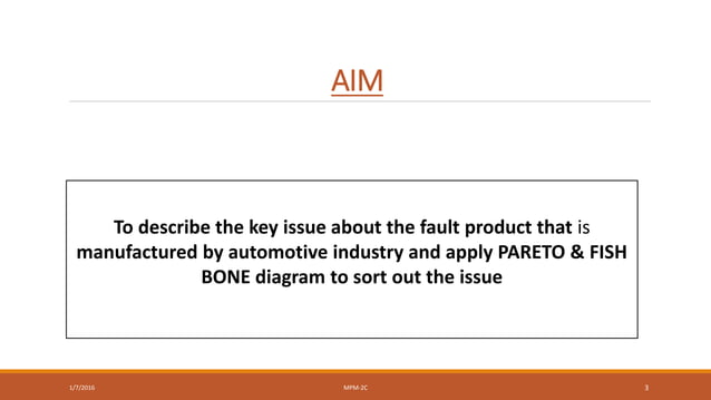 Project Presentation PQM | PPTX