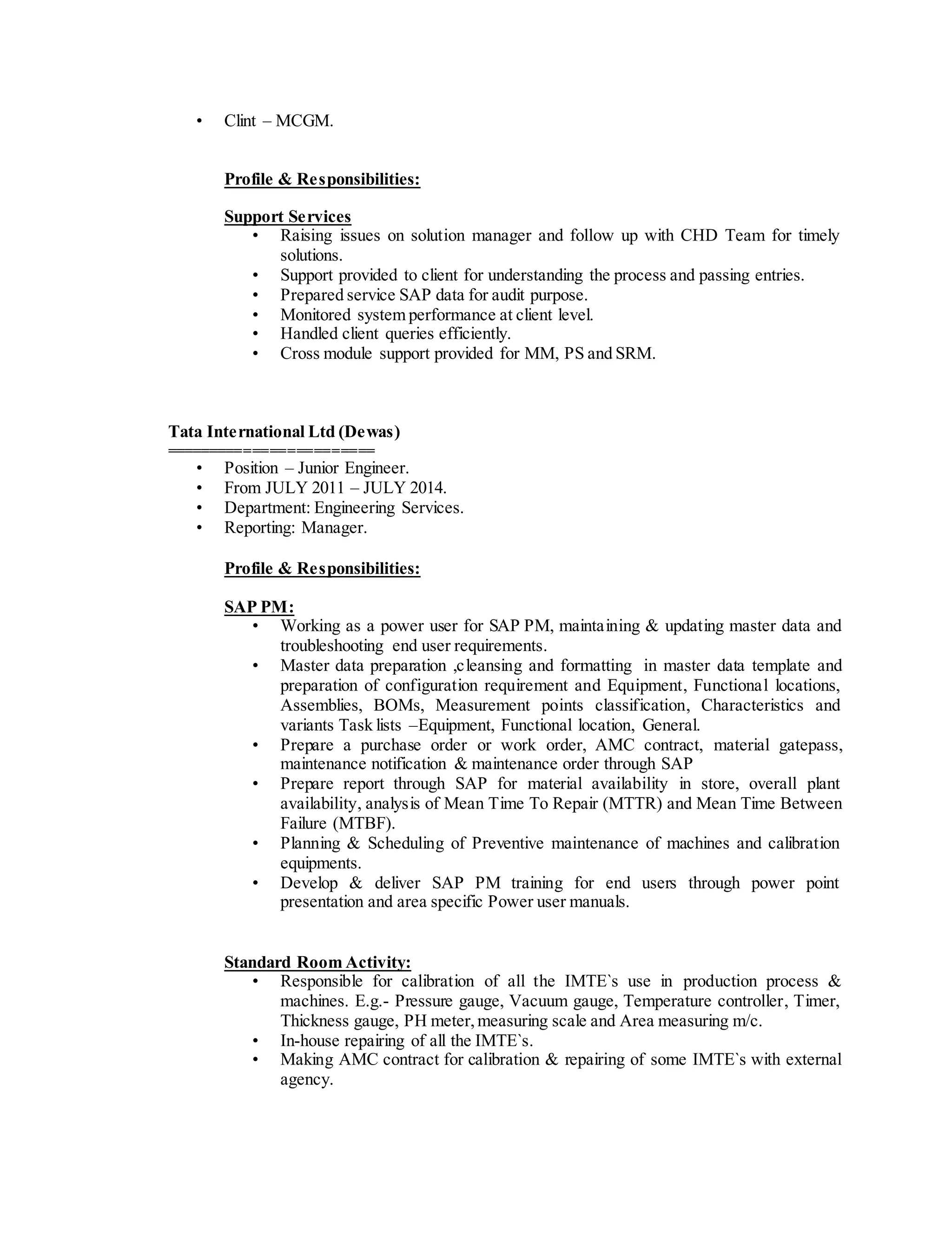 Dulal CV | DOCX