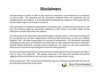 BE Company Introduction.120514 | PPT