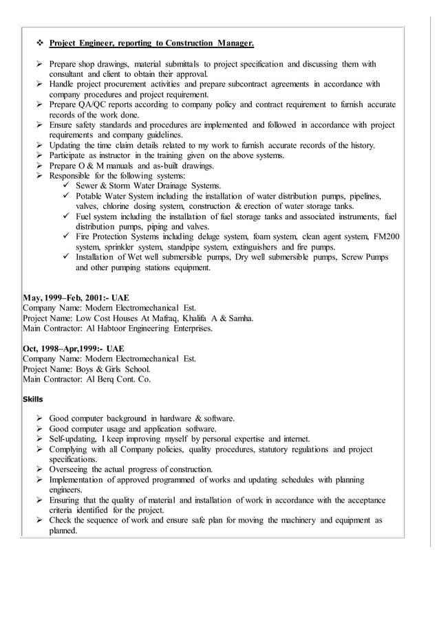 Qatar CV | DOCX