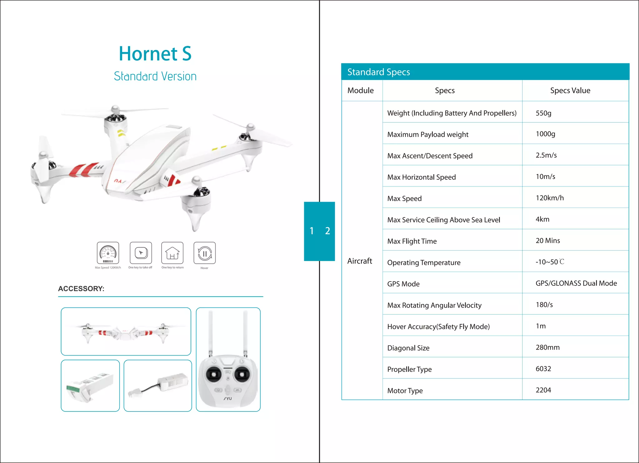 JYU hornet S spider X drone catalouge | PPT