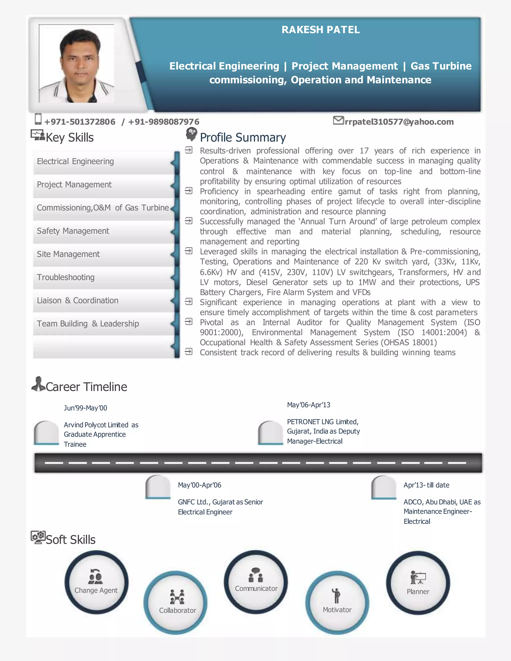 RESUME - RAKESH PATEL | PDF