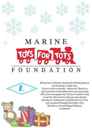 Toys for Tots | PDF
