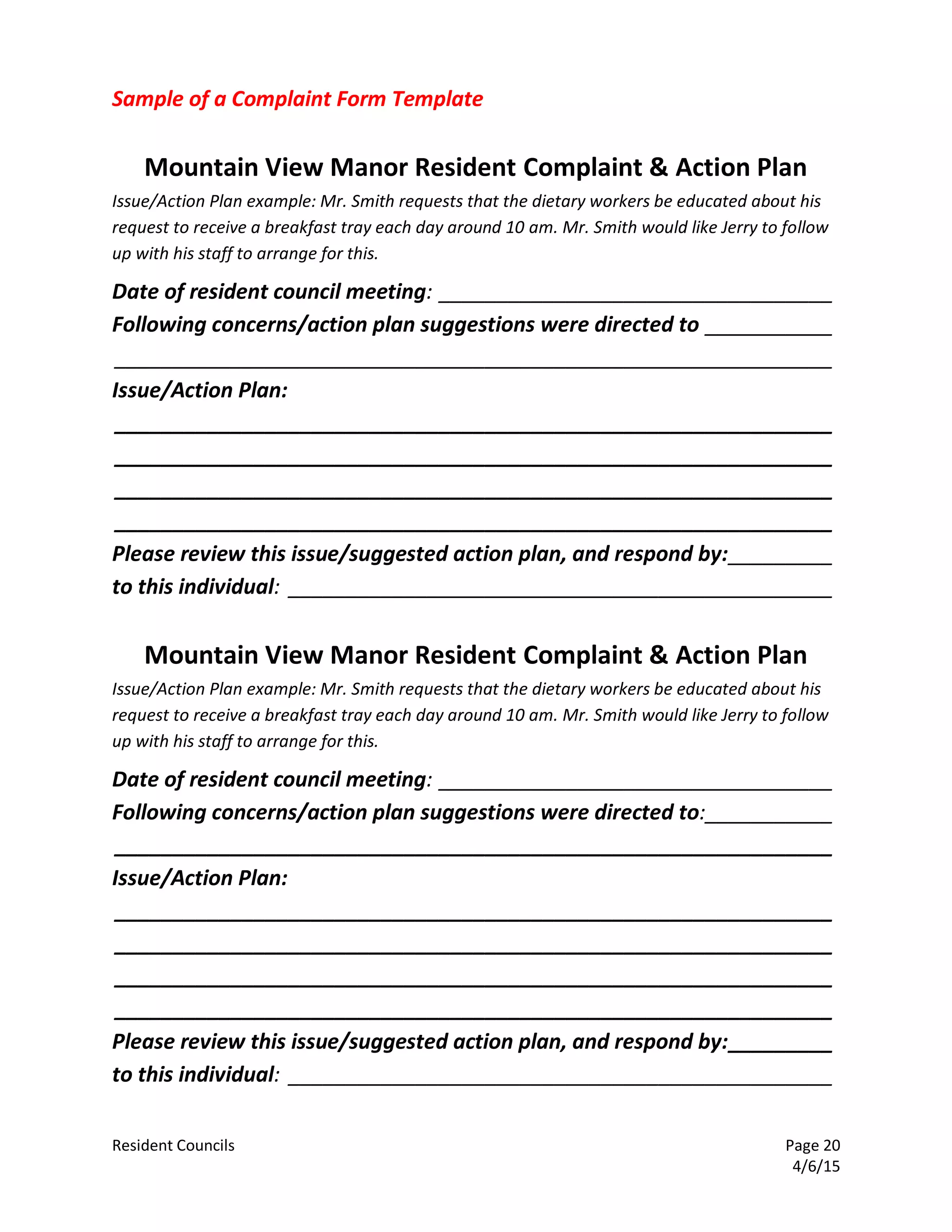 Resident Council Guide.final | PDF