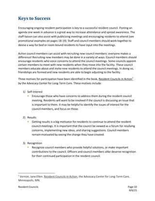 Resident Council Guide.final | PDF