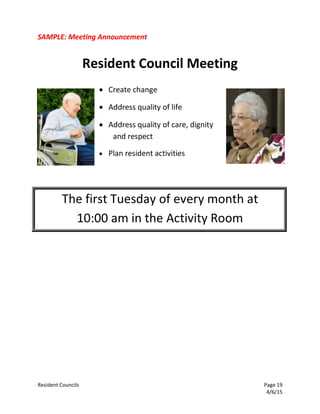 Resident Council Guide.final | PDF