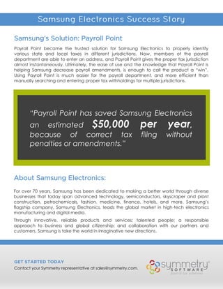 Samsung Case Study 2015 | PDF