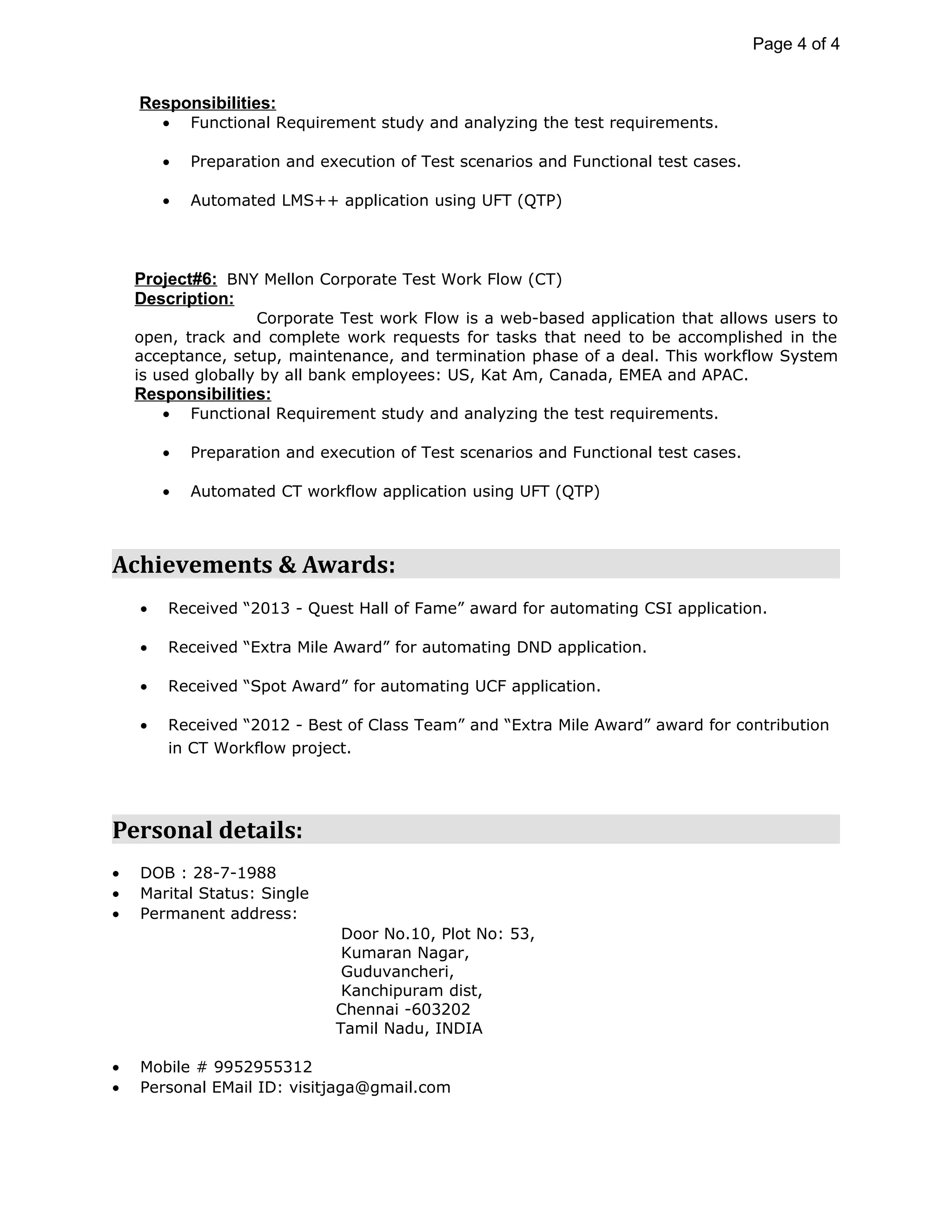 Jagadeesh_Resume | PDF