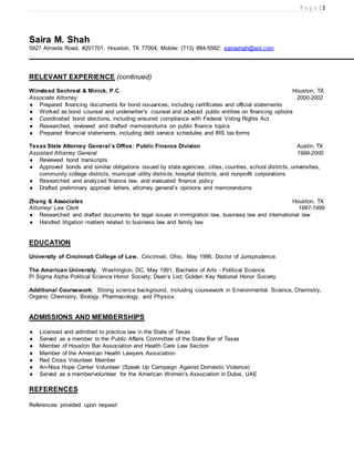 SairaShahResume2015_updated | PDF