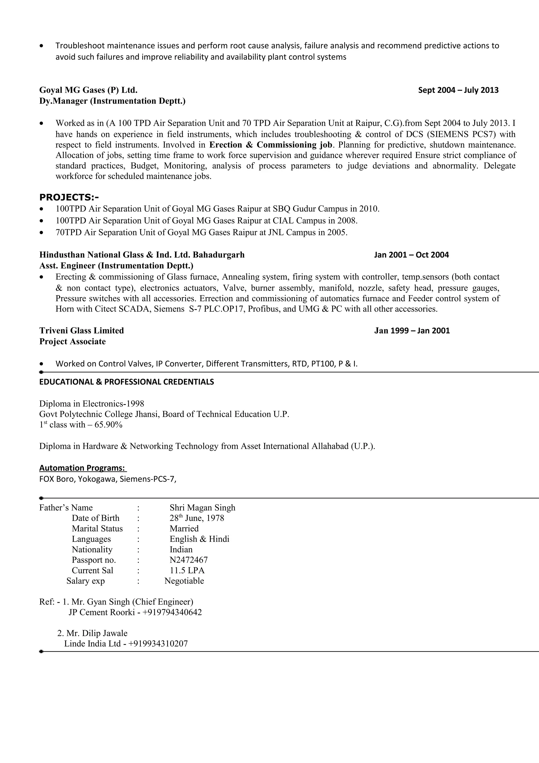 Vinod Singh_CV | DOC