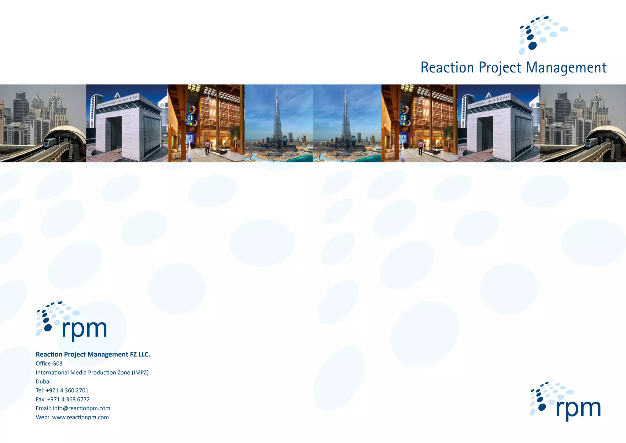 RPM COMPANY PROFILE 2015 | PPT