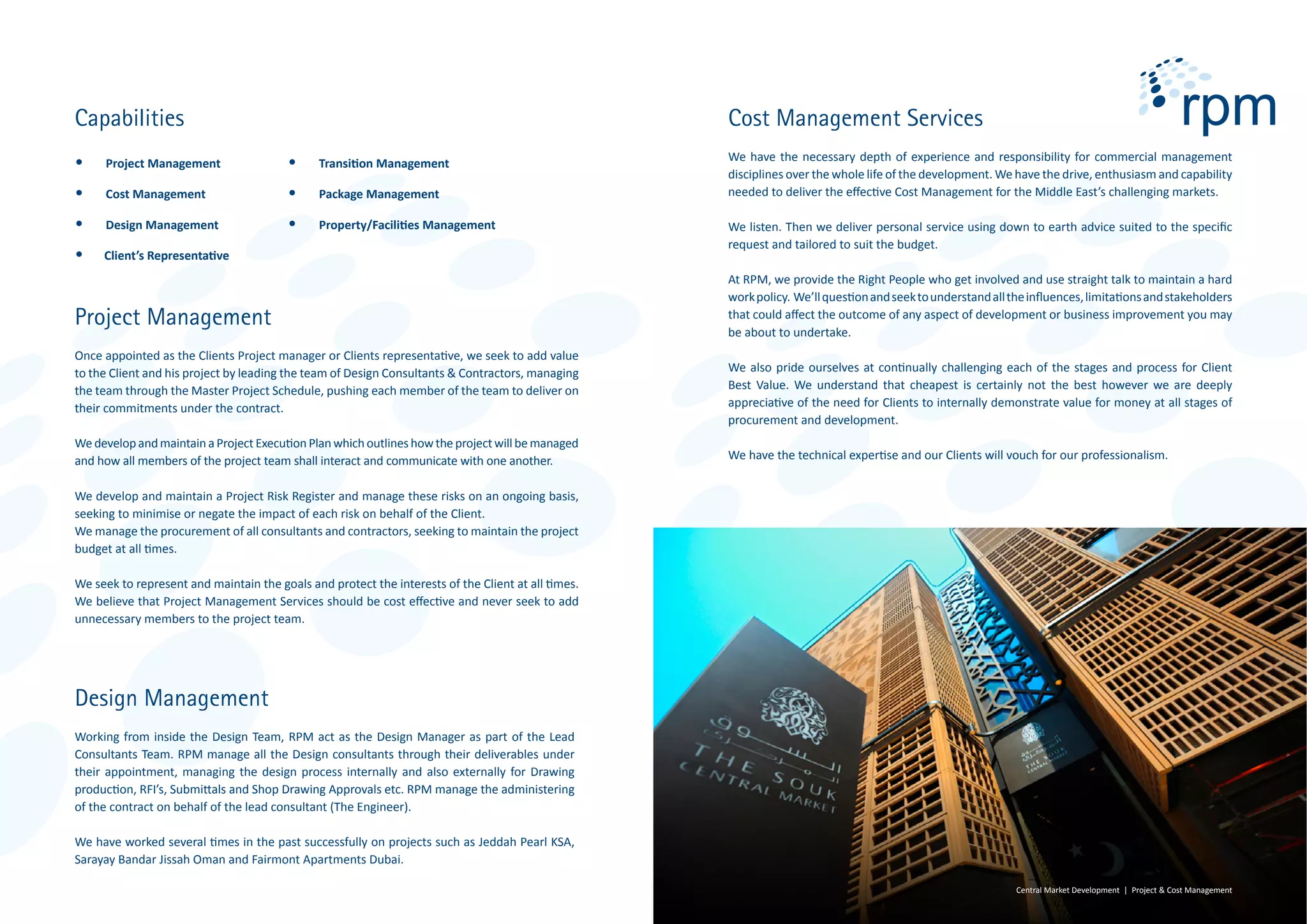 RPM COMPANY PROFILE 2015 | PPT