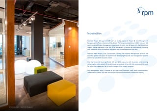 RPM COMPANY PROFILE 2015 | PPT