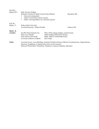Edgar Williams Resume 2014.docx updated | DOCX