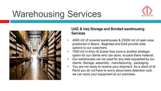 Al Rand Shipping & Logistics Profile | PPT