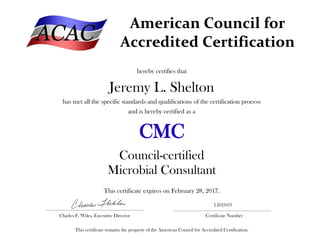 CMC Award Certificate | PDF