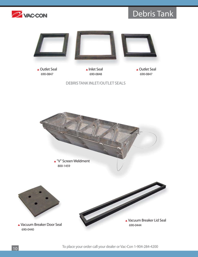 Vac-Con Parts Catalog | PDF