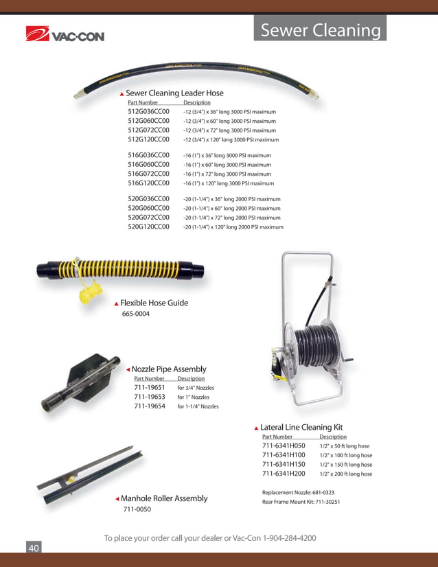 Vac-Con Parts Catalog | PDF