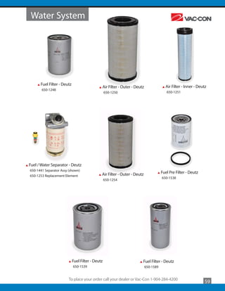 Vac-Con Parts Catalog | PDF