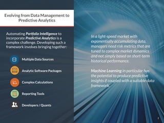 Automated Portfolio Intelligence | PPT