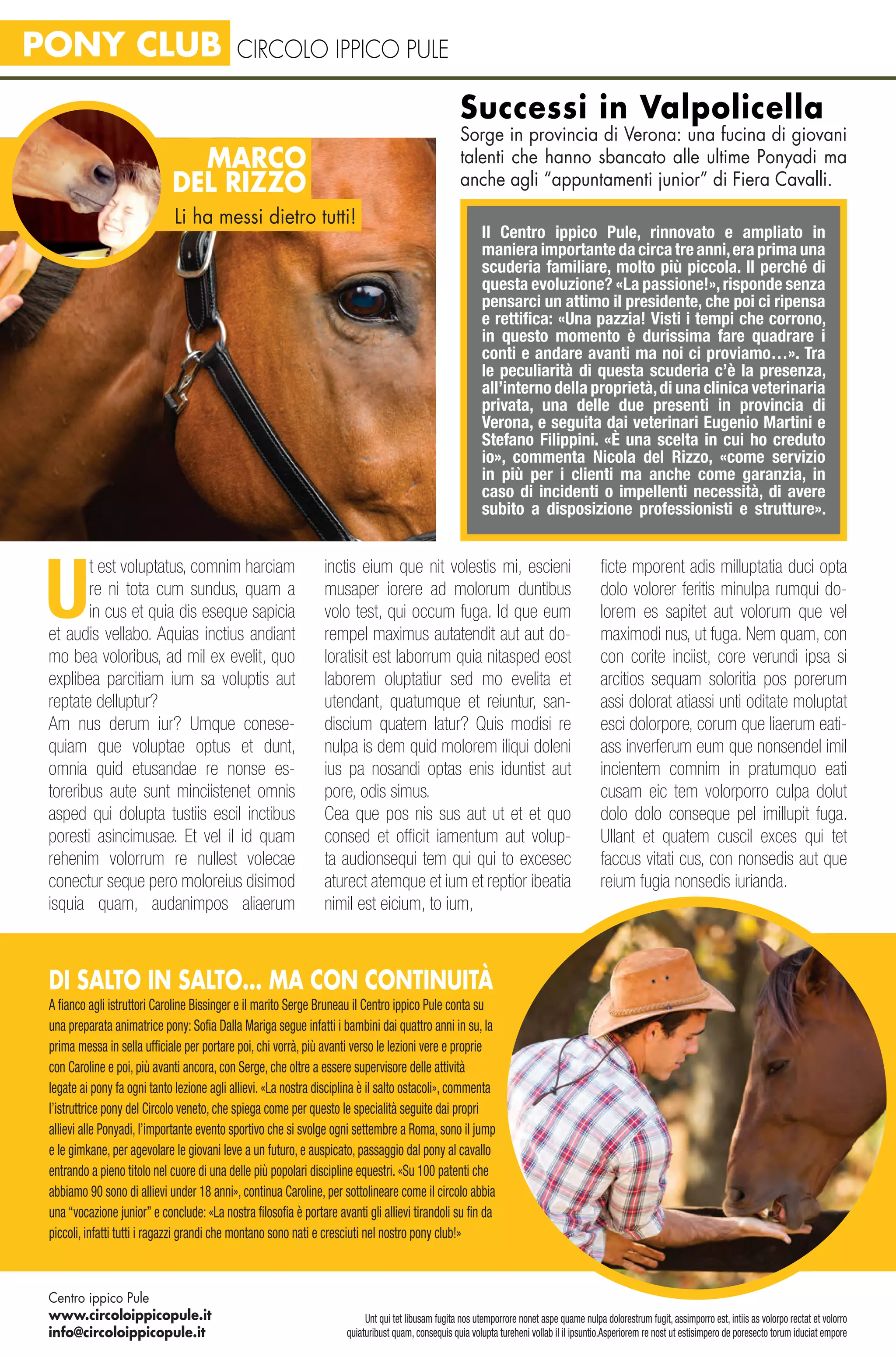 Cavallo Junior 2016 | PDF