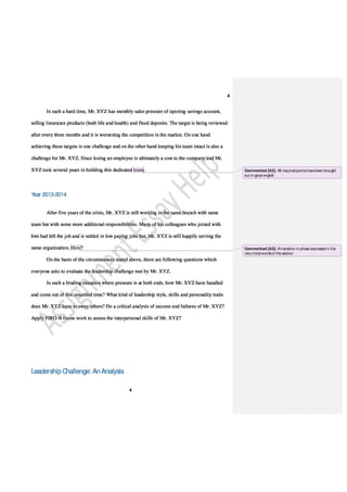 1SAMPLE16C71-Leadership-Assignment | PDF