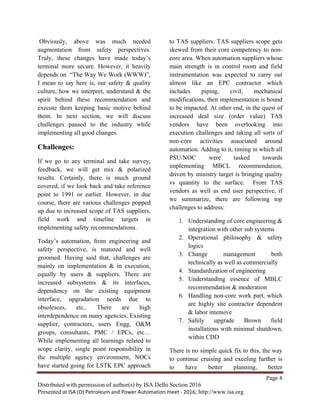 Terminal Automation - Evolution & challenges | PDF