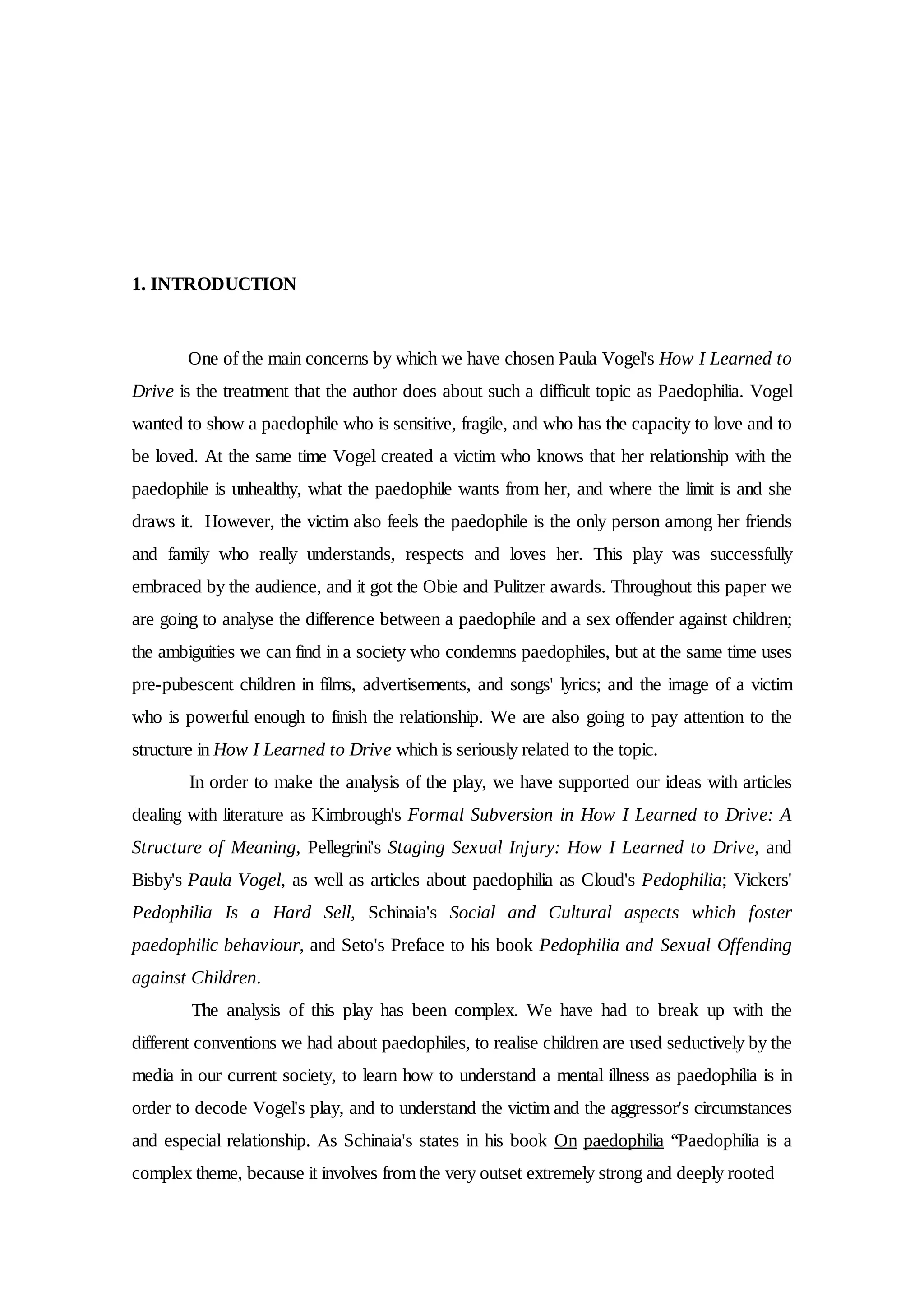 Essay how i learned to drive | PDF