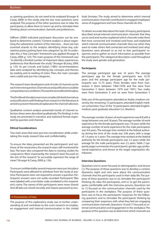 Employee Engagement and Internal Communication- A United Arab Emirates ...